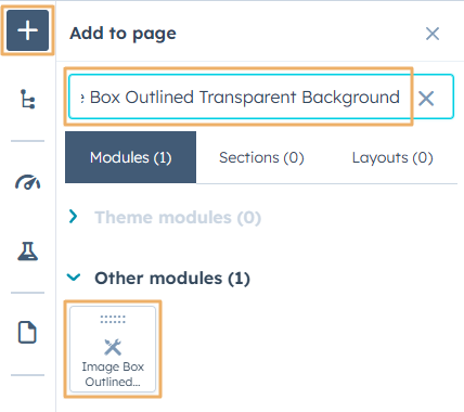 Image Box Outlined Transparent Background