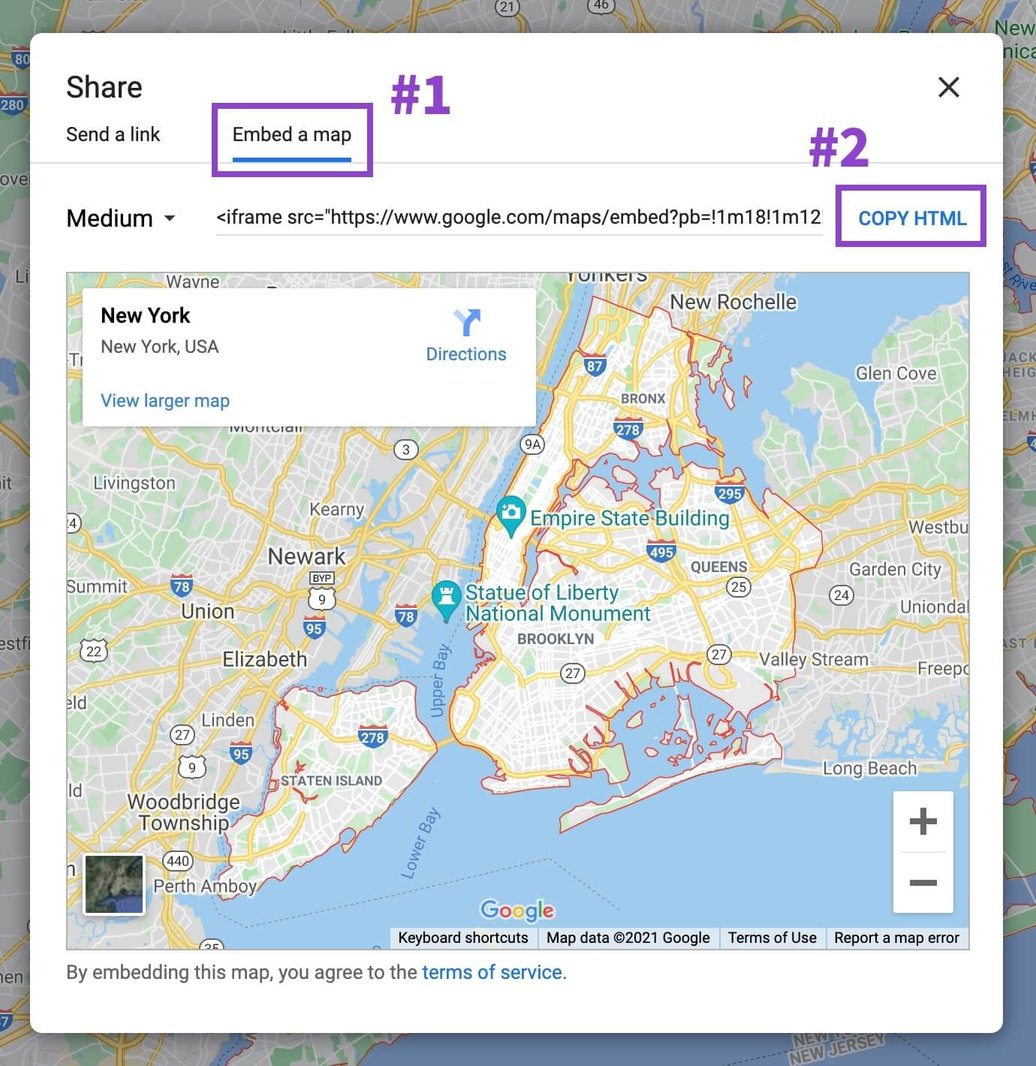 How to embed Google Maps on HubSpot