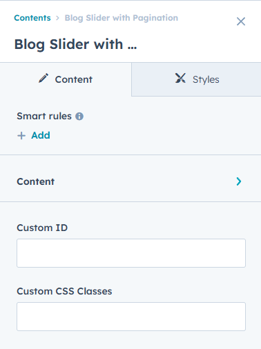 Blog Slider with Pagination