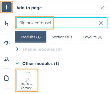Flip Box Carousel
