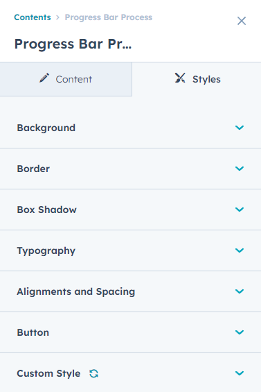 Progress Bar Process