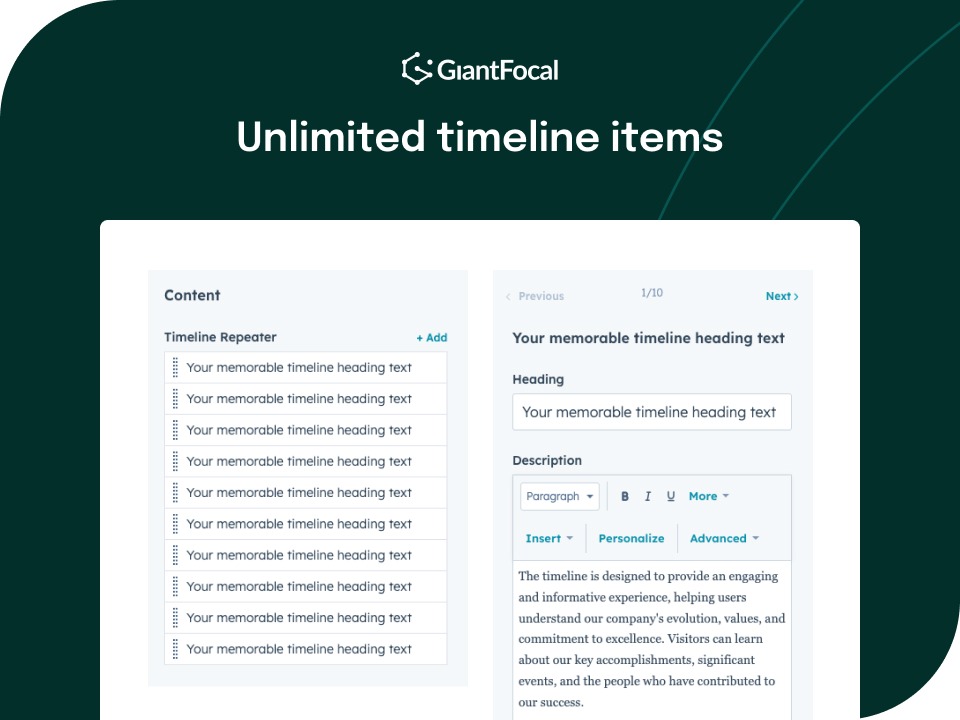 Timeline Overlapping Module by GiantFocal Timeline Overlapping Module by GiantFocal