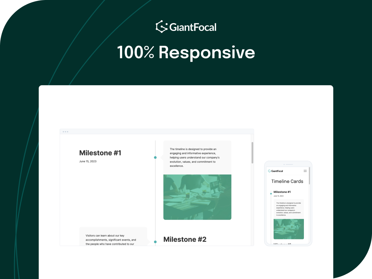 Timeline Cards Module by GiantFocal