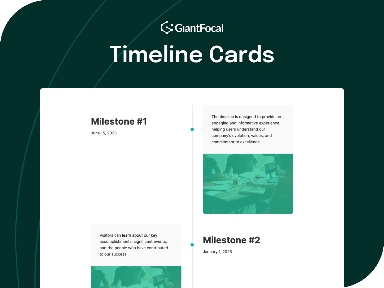 Timeline Cards Module by GiantFocal